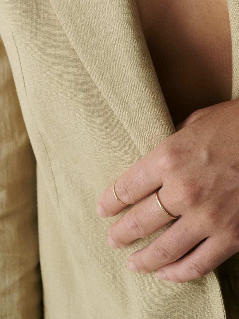 Nachhaltiger 14k Echtgold Ignite Ring – DEAR DARLING BERLIN